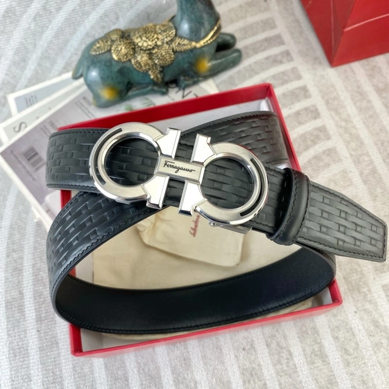 Brand-authenticated Ferragamo Belts