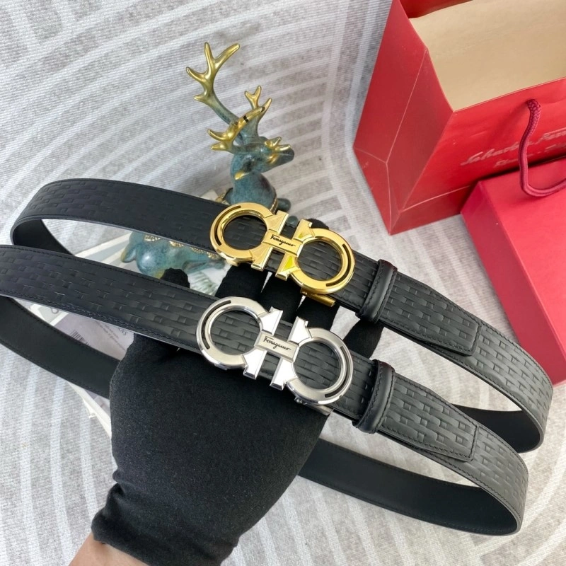 Brand-authenticated Ferragamo Belts
