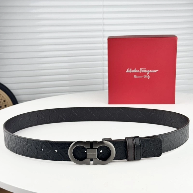 Brand-authenticated Ferragamo Belts