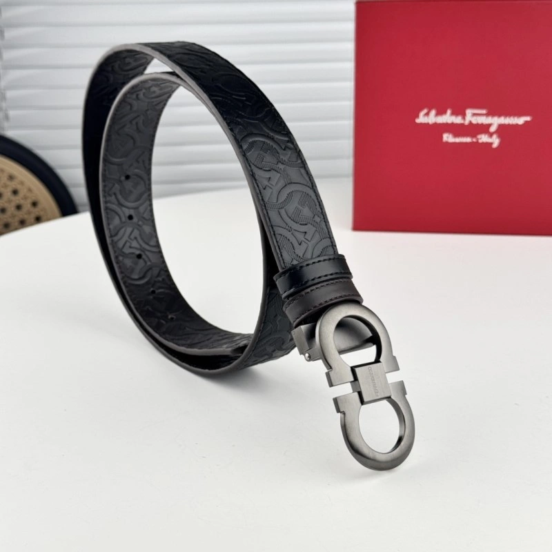 Brand-authenticated Ferragamo Belts