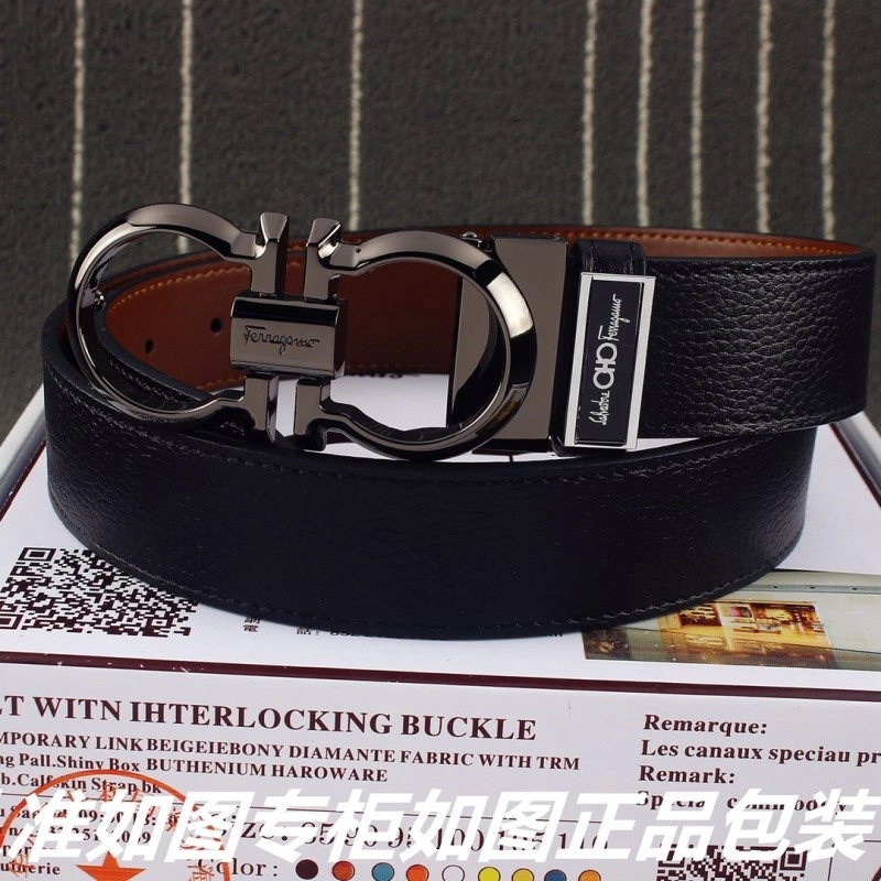 Brand-authenticated Ferragamo Belts
