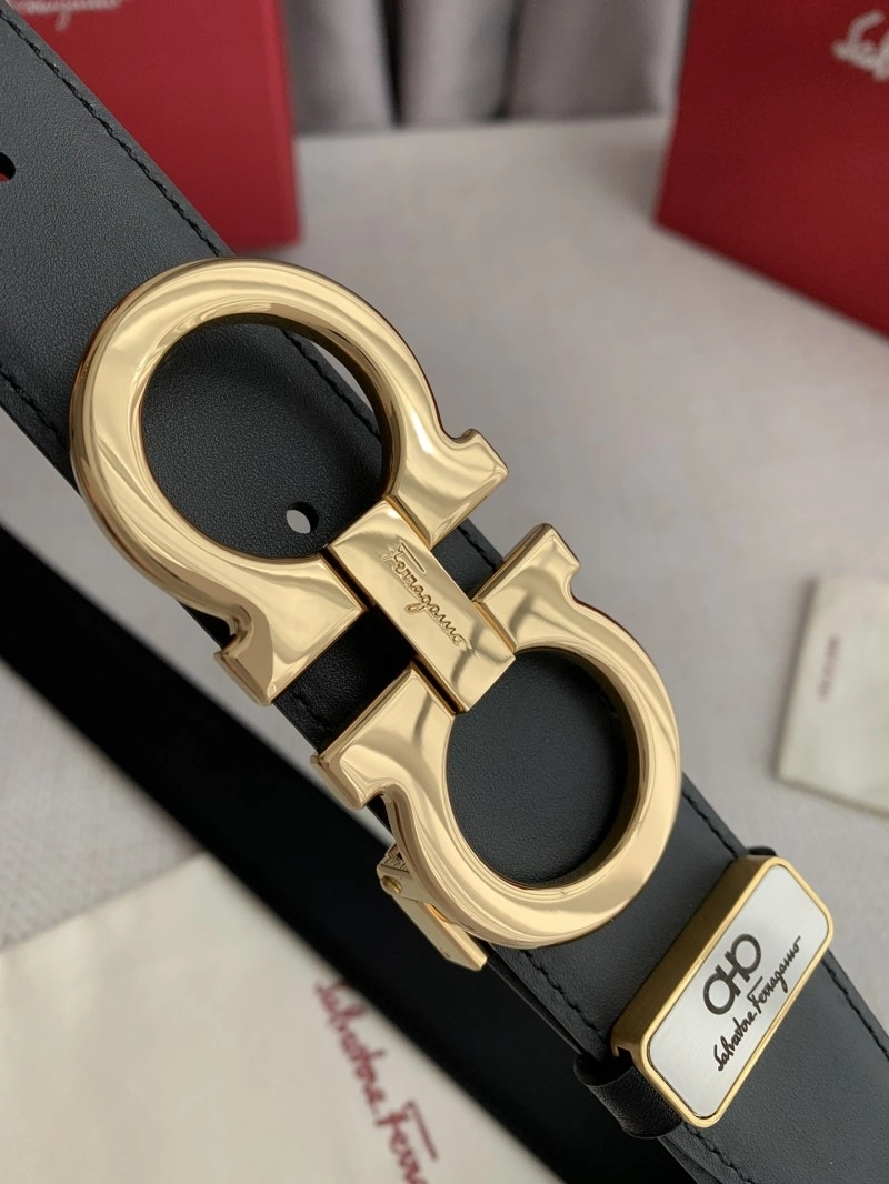 Brand-authenticated Ferragamo Belts