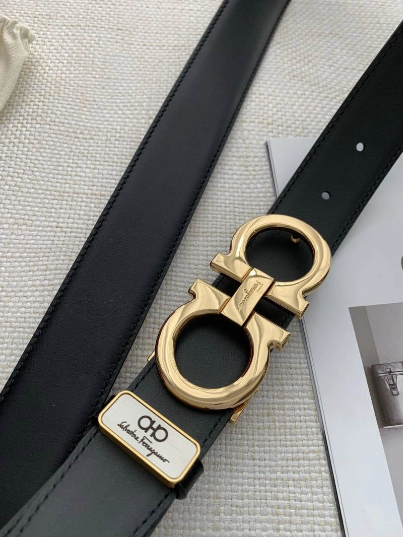 Brand-authenticated Ferragamo Belts