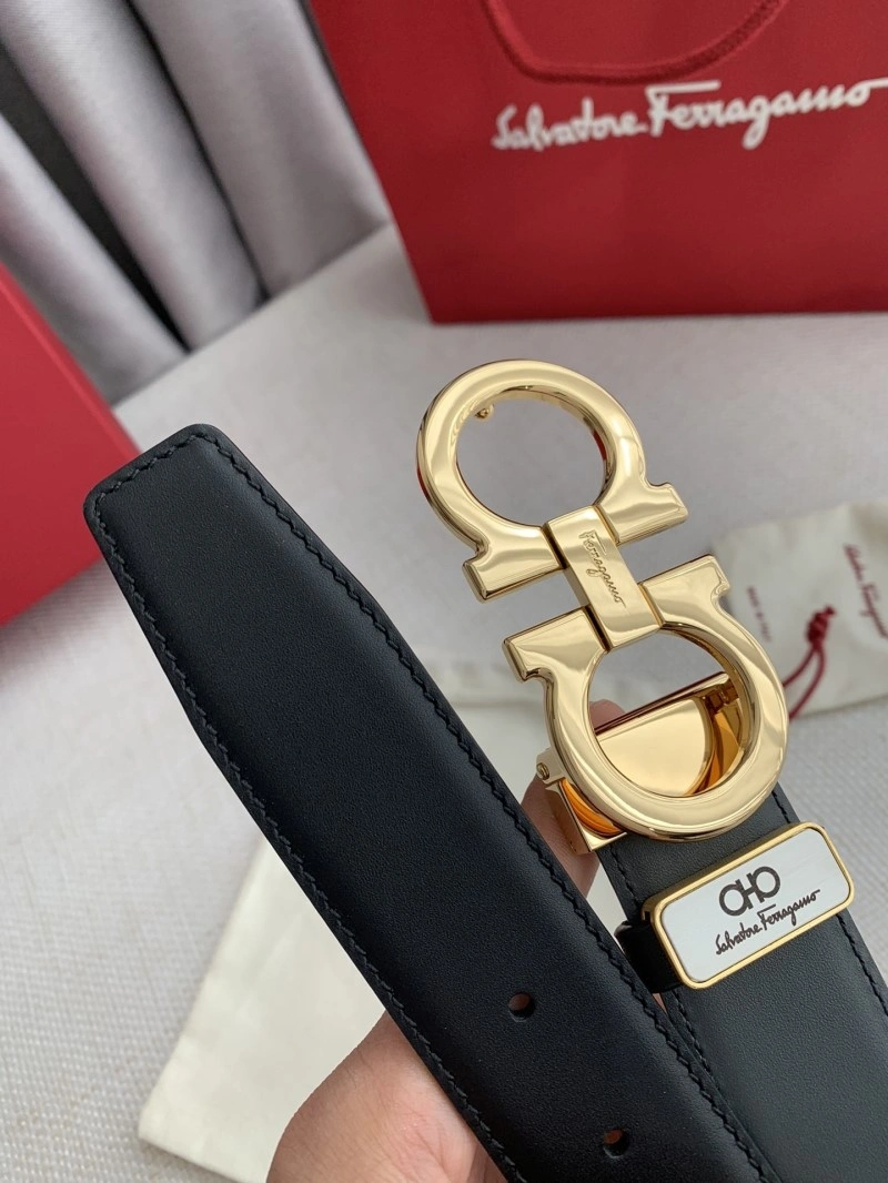 Brand-authenticated Ferragamo Belts
