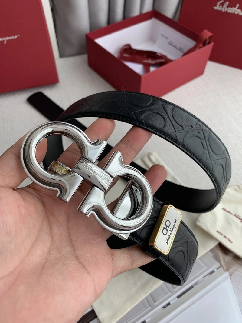 Brand-authenticated Ferragamo Belts