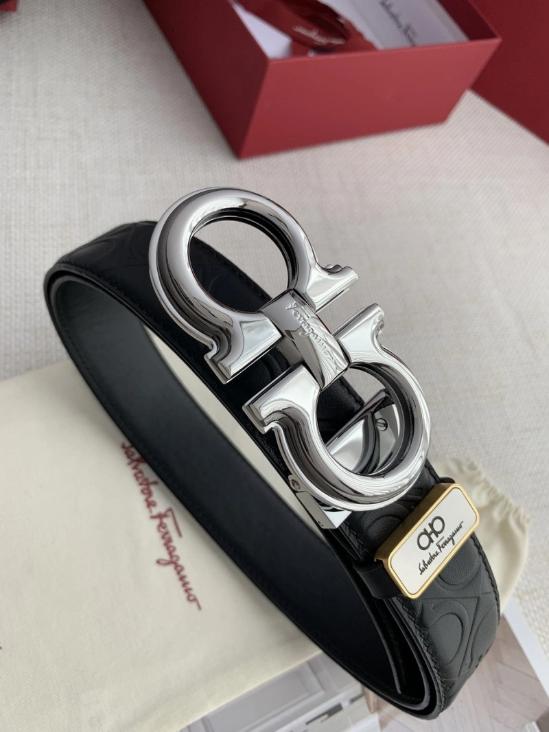 Brand-authenticated Ferragamo Belts