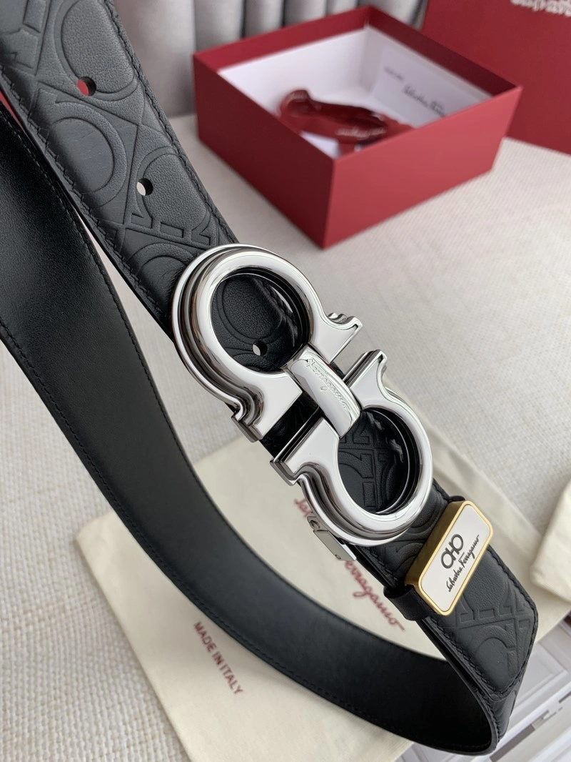 Brand-authenticated Ferragamo Belts