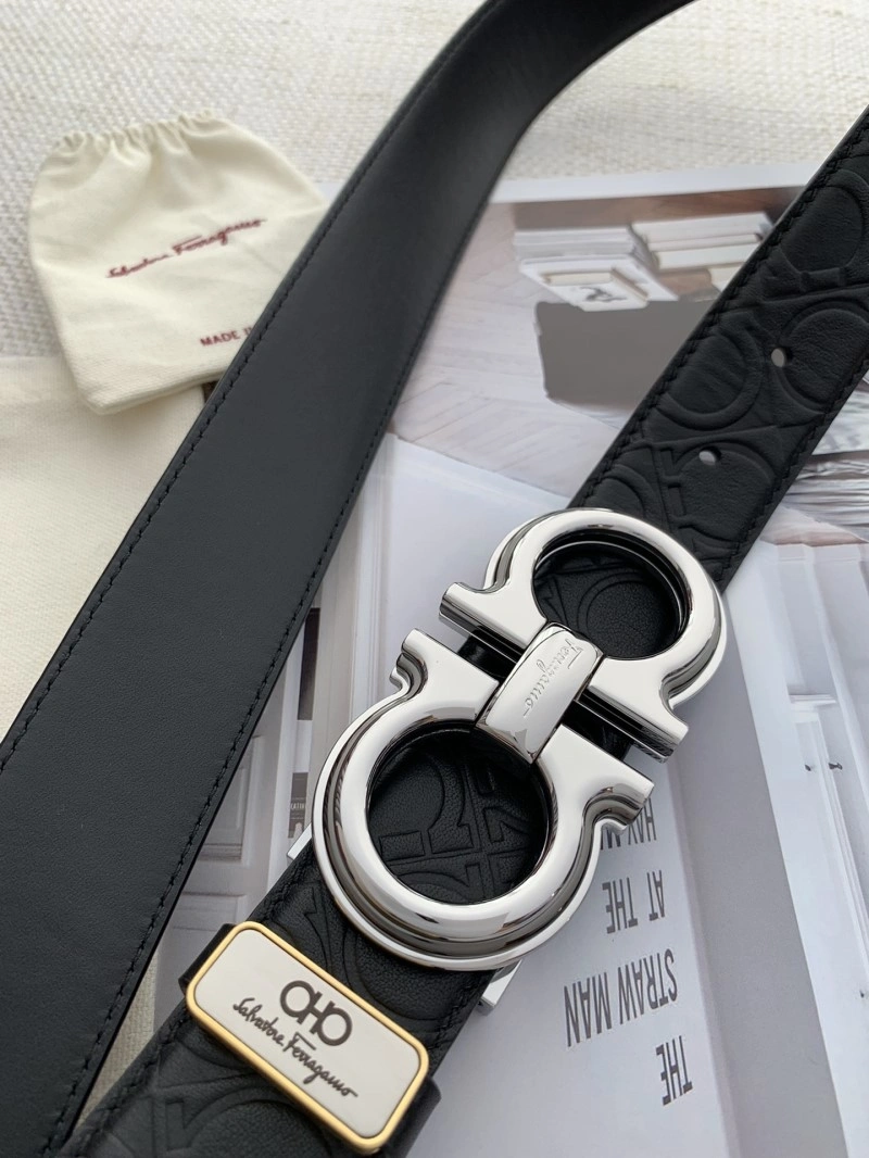 Brand-authenticated Ferragamo Belts