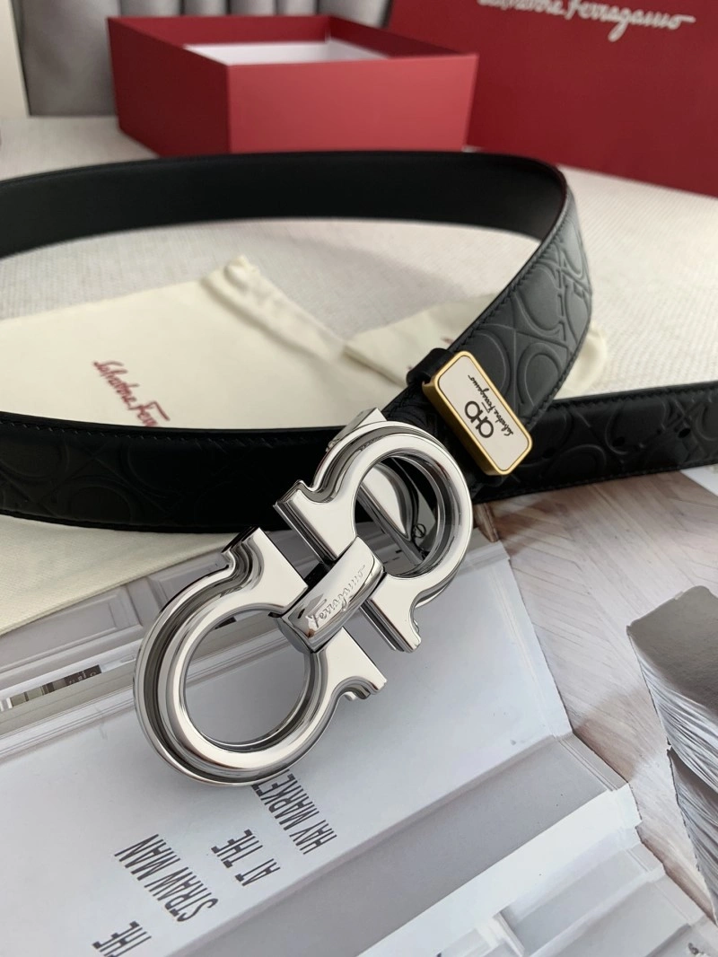 Brand-authenticated Ferragamo Belts