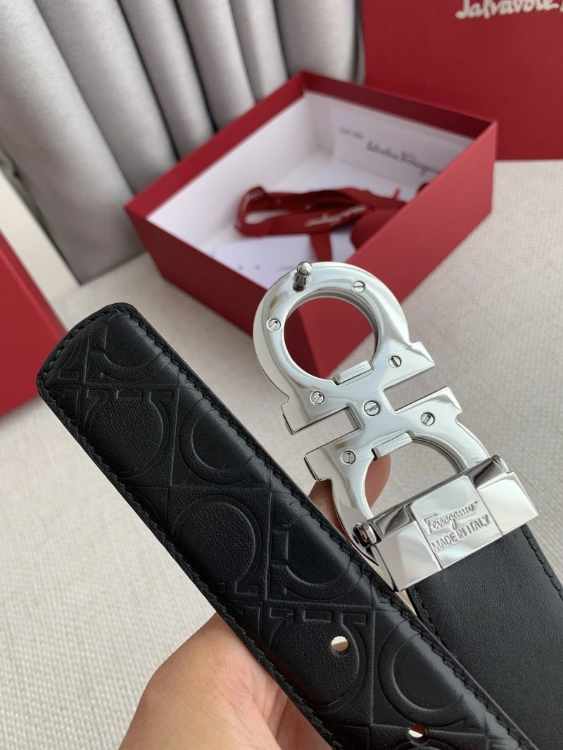 Brand-authenticated Ferragamo Belts