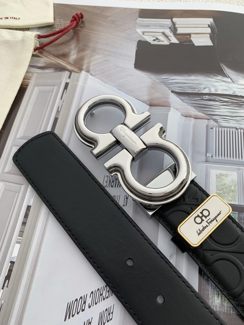 Brand-authenticated Ferragamo Belts