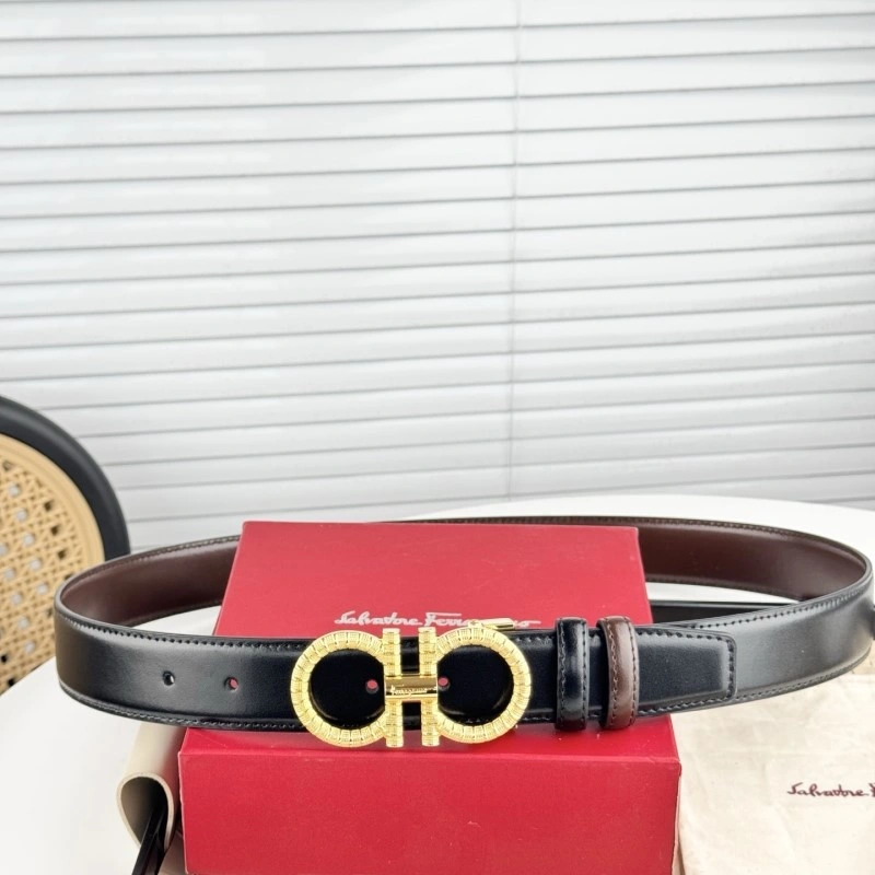Brand-authenticated Ferragamo Belts