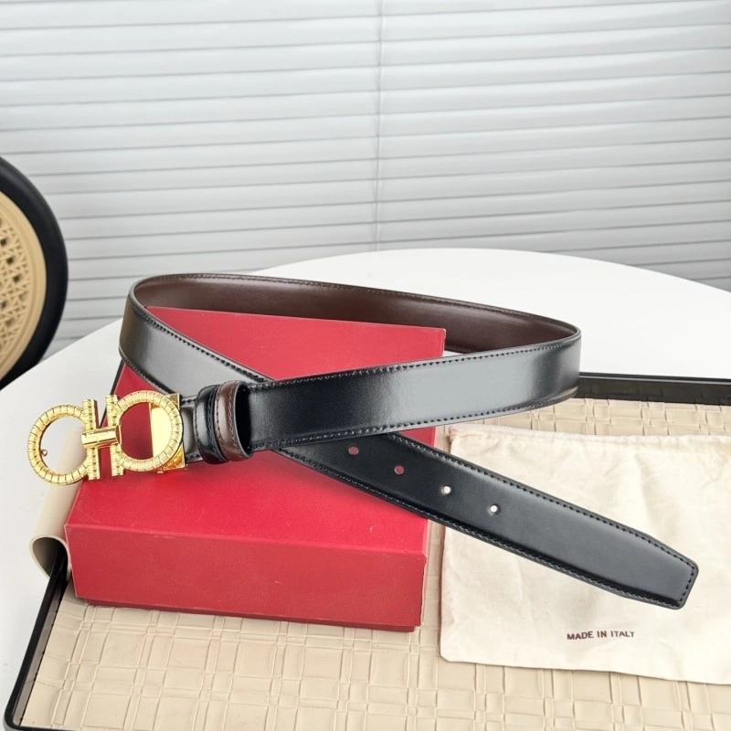 Brand-authenticated Ferragamo Belts