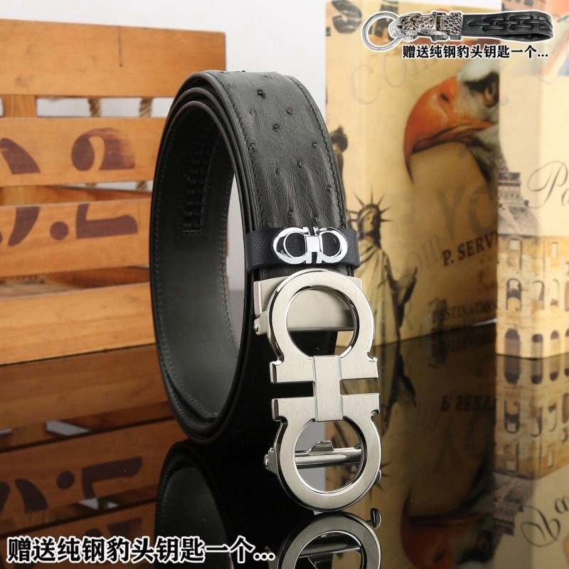 Brand-authenticated Ferragamo Belts