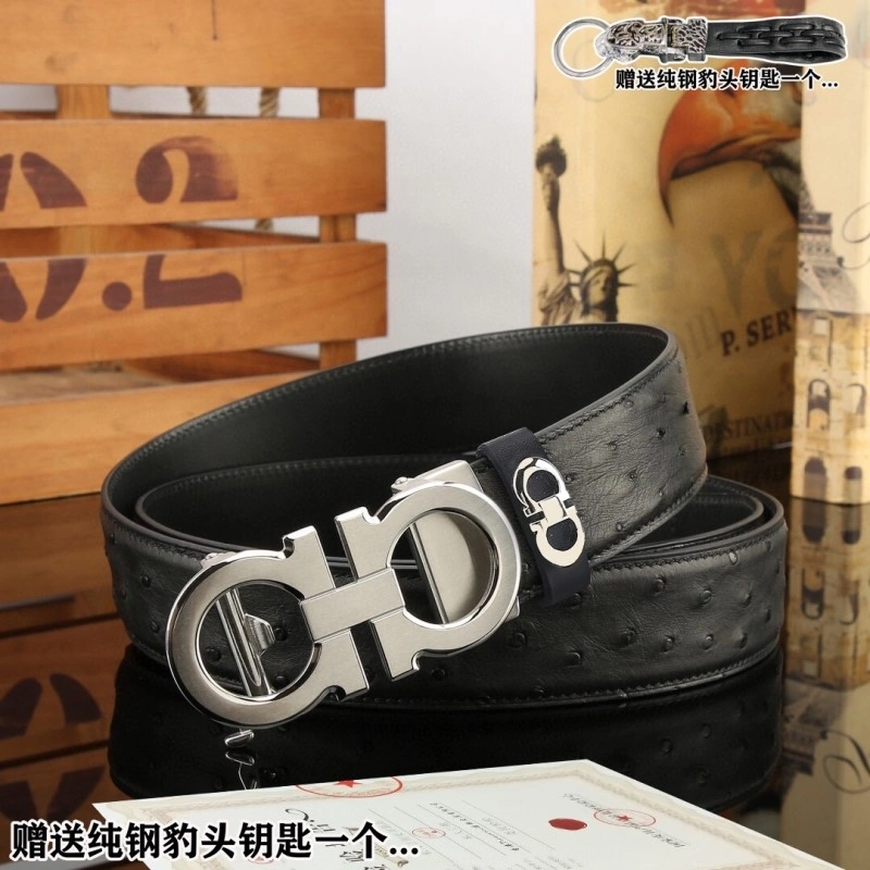 Brand-authenticated Ferragamo Belts