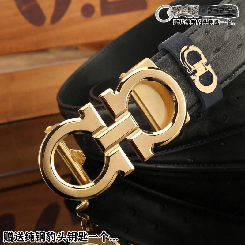 Brand-authenticated Ferragamo Belts