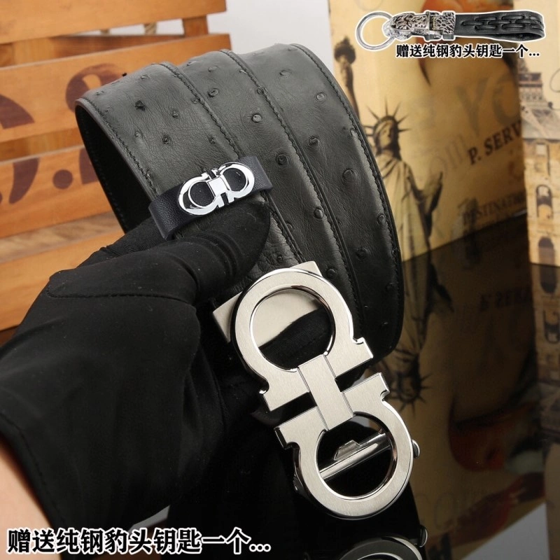 Brand-authenticated Ferragamo Belts