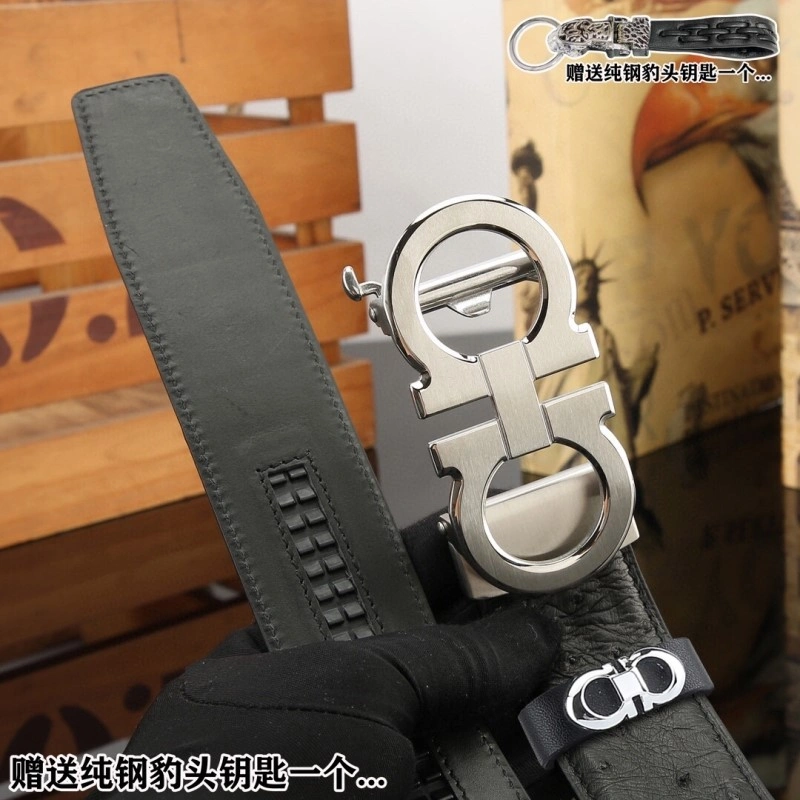 Brand-authenticated Ferragamo Belts
