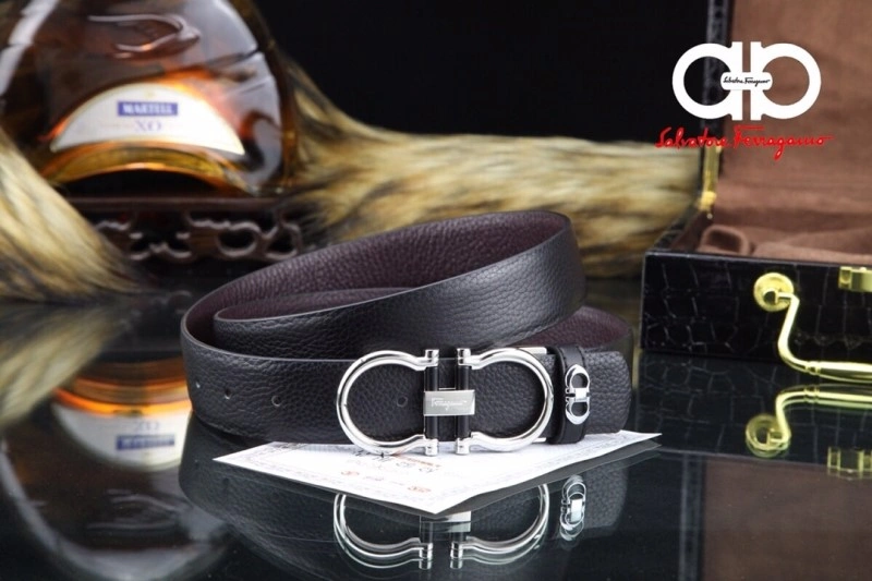 Brand-authenticated Ferragamo Belts