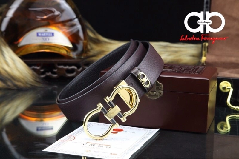 Brand-authenticated Ferragamo Belts