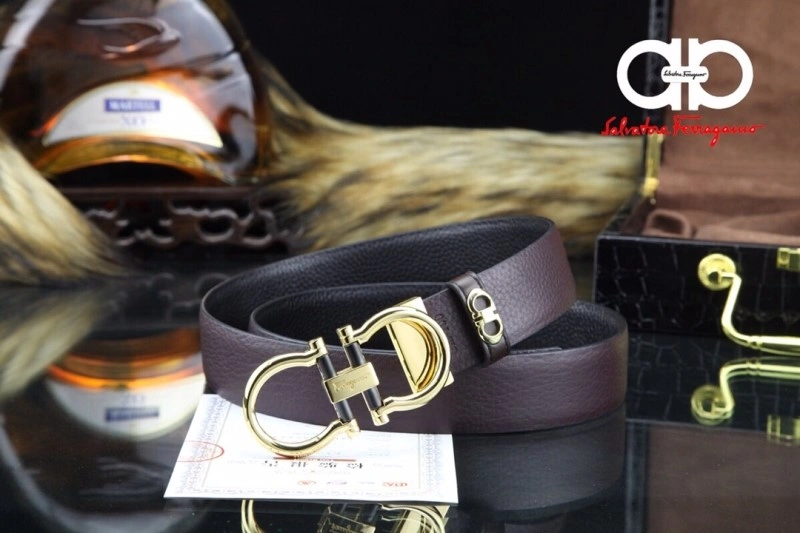 Brand-authenticated Ferragamo Belts