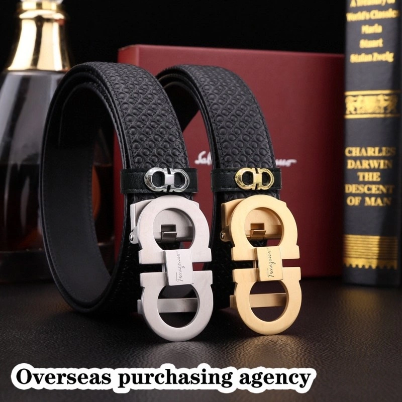 Brand-authenticated Ferragamo Belts