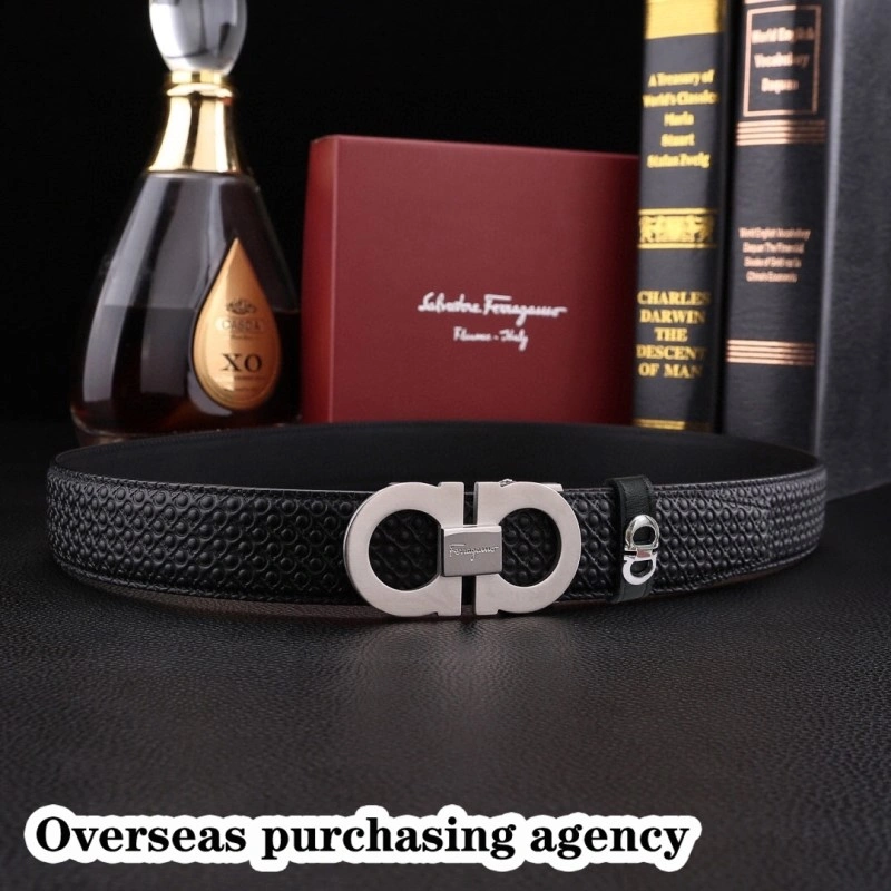 Brand-authenticated Ferragamo Belts