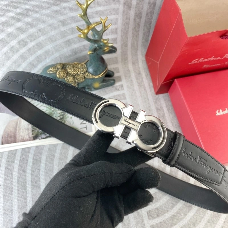 Brand-authenticated Ferragamo Belts