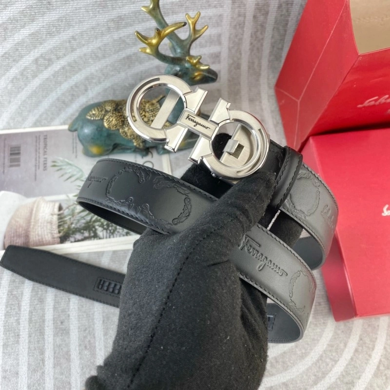 Brand-authenticated Ferragamo Belts