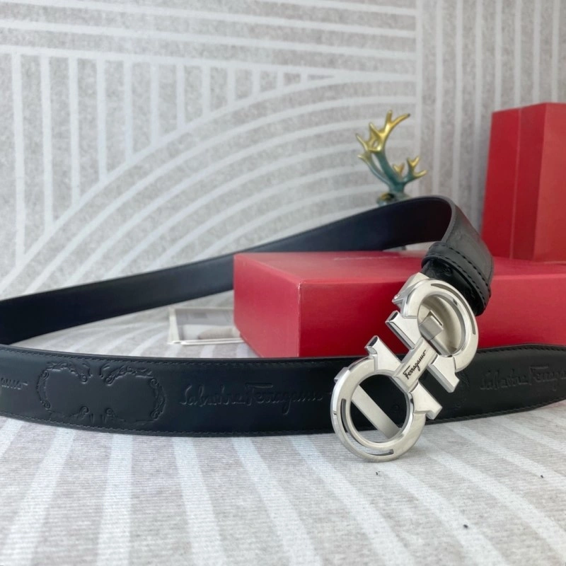 Brand-authenticated Ferragamo Belts