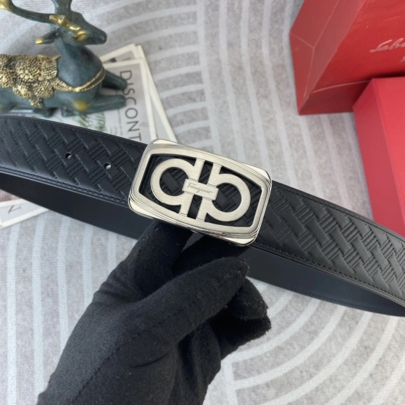 Brand-authenticated Ferragamo Belts