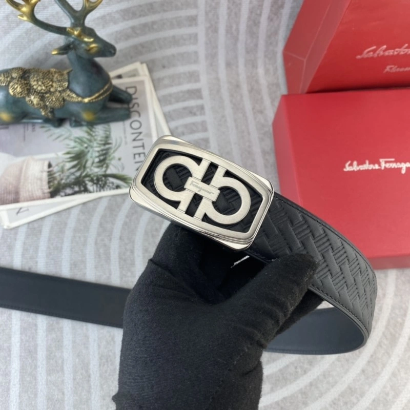 Brand-authenticated Ferragamo Belts