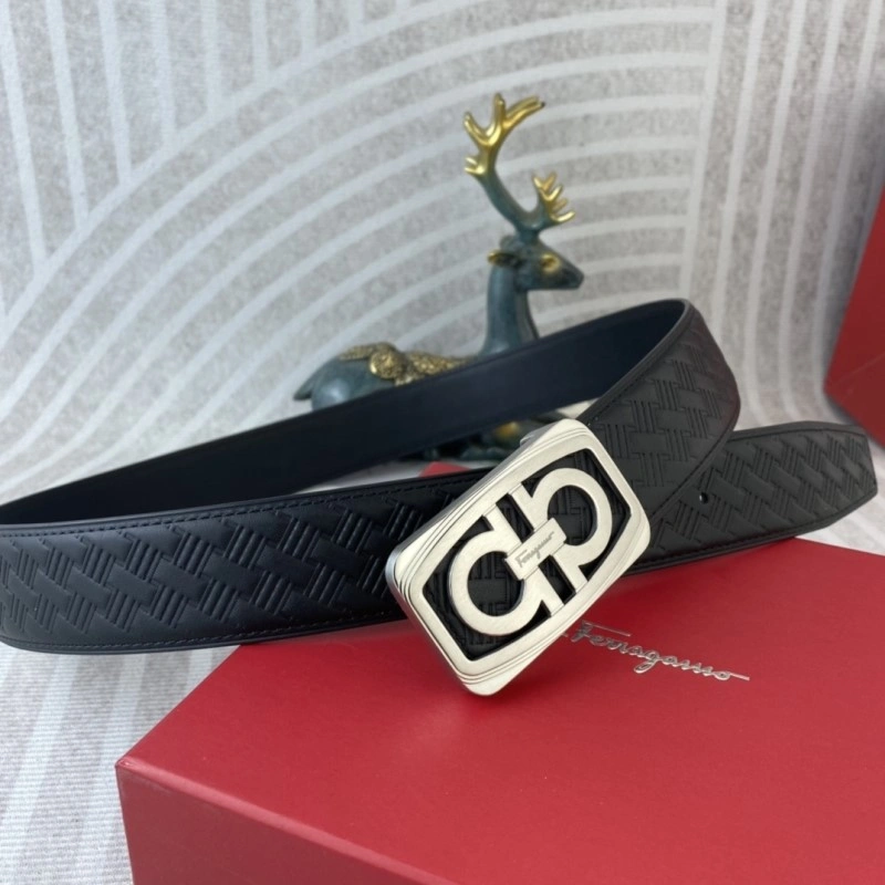 Brand-authenticated Ferragamo Belts