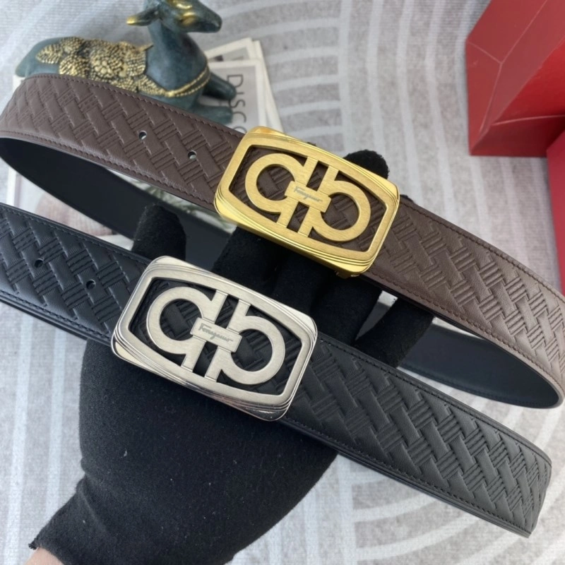 Brand-authenticated Ferragamo Belts