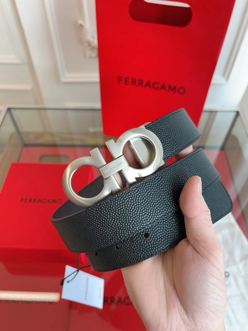 Brand-authenticated Ferragamo Belts