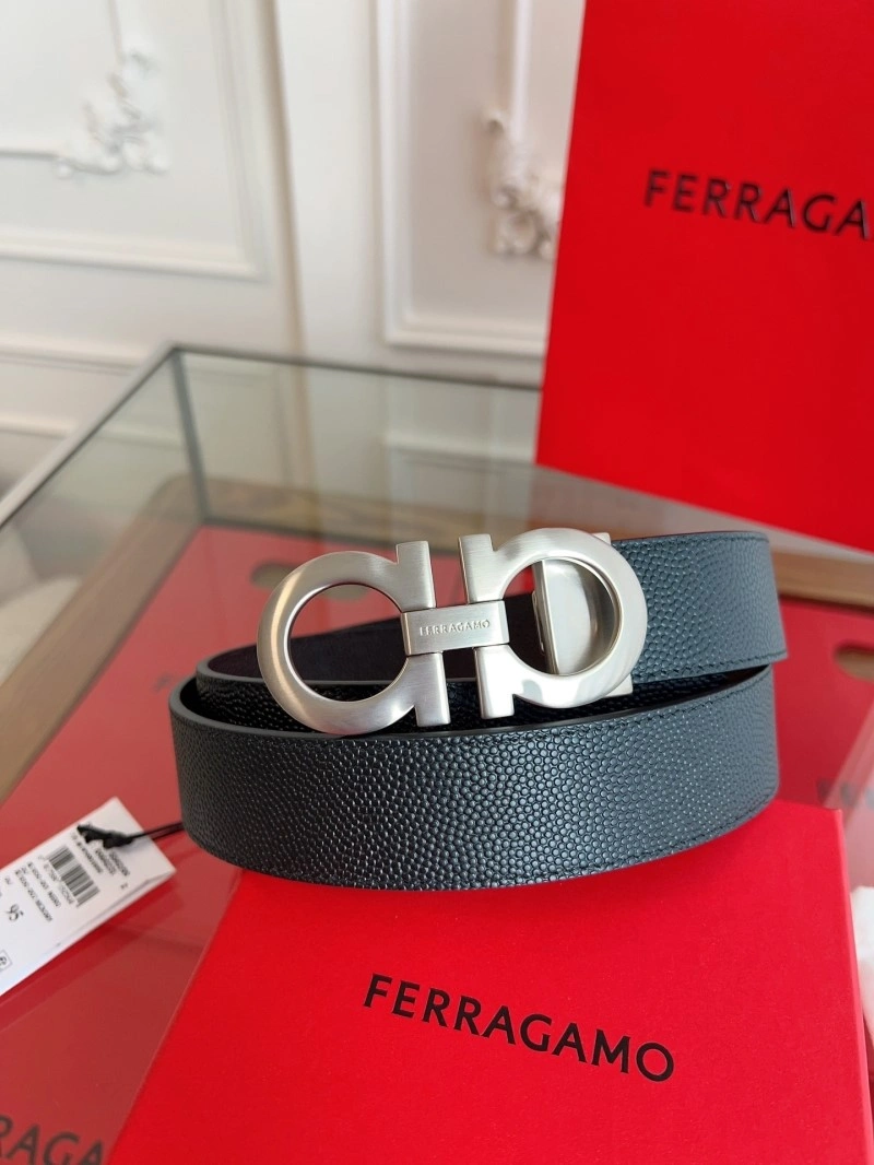 Brand-authenticated Ferragamo Belts