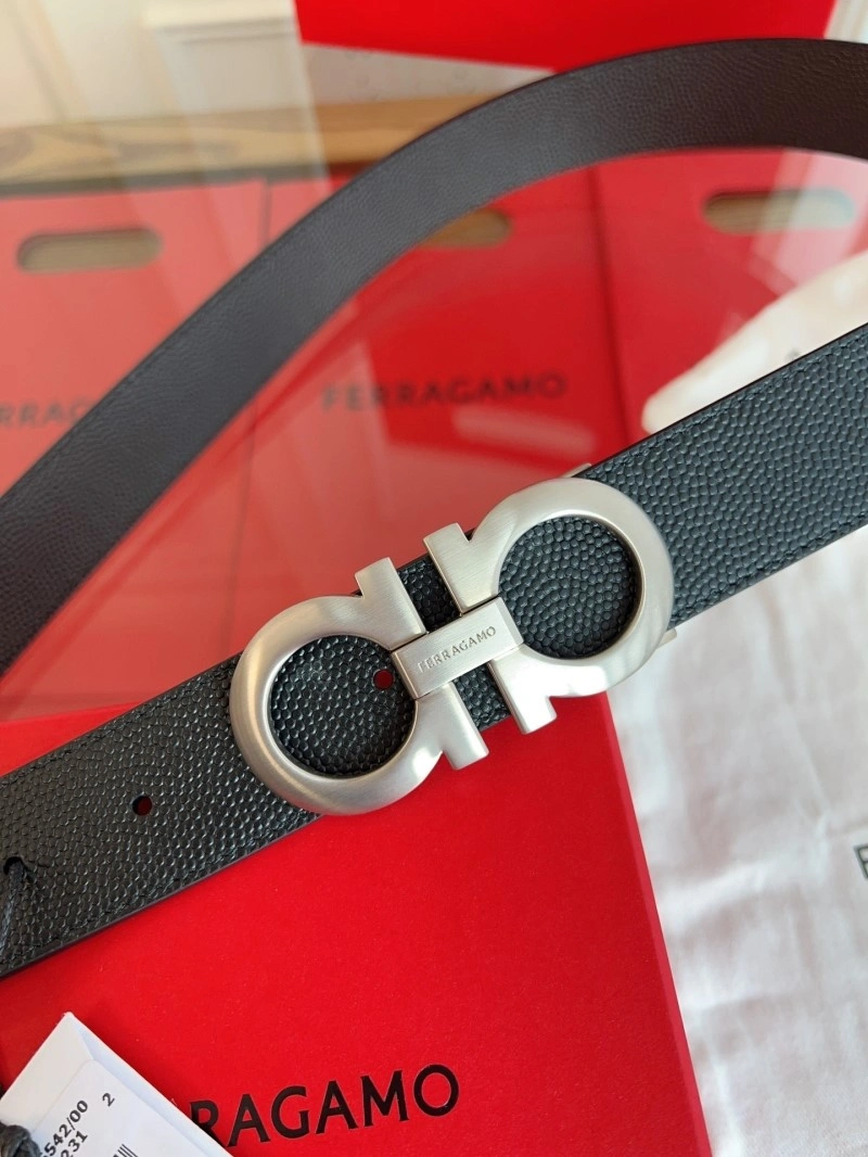 Brand-authenticated Ferragamo Belts