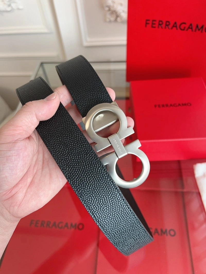 Brand-authenticated Ferragamo Belts