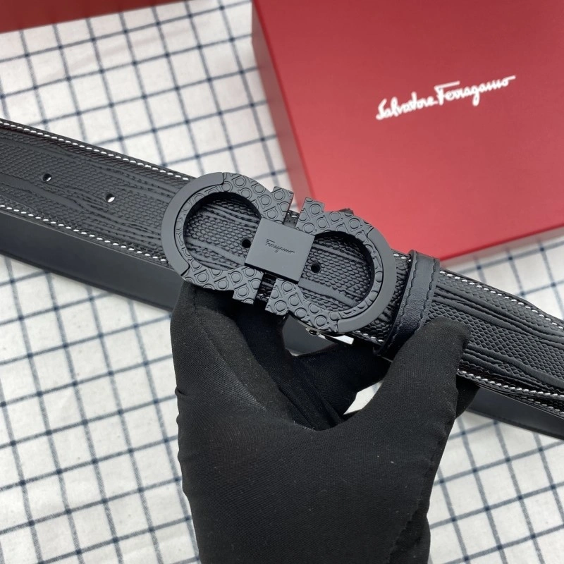 Brand-authenticated Ferragamo Belts