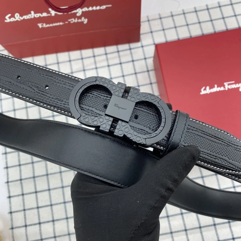 Brand-authenticated Ferragamo Belts