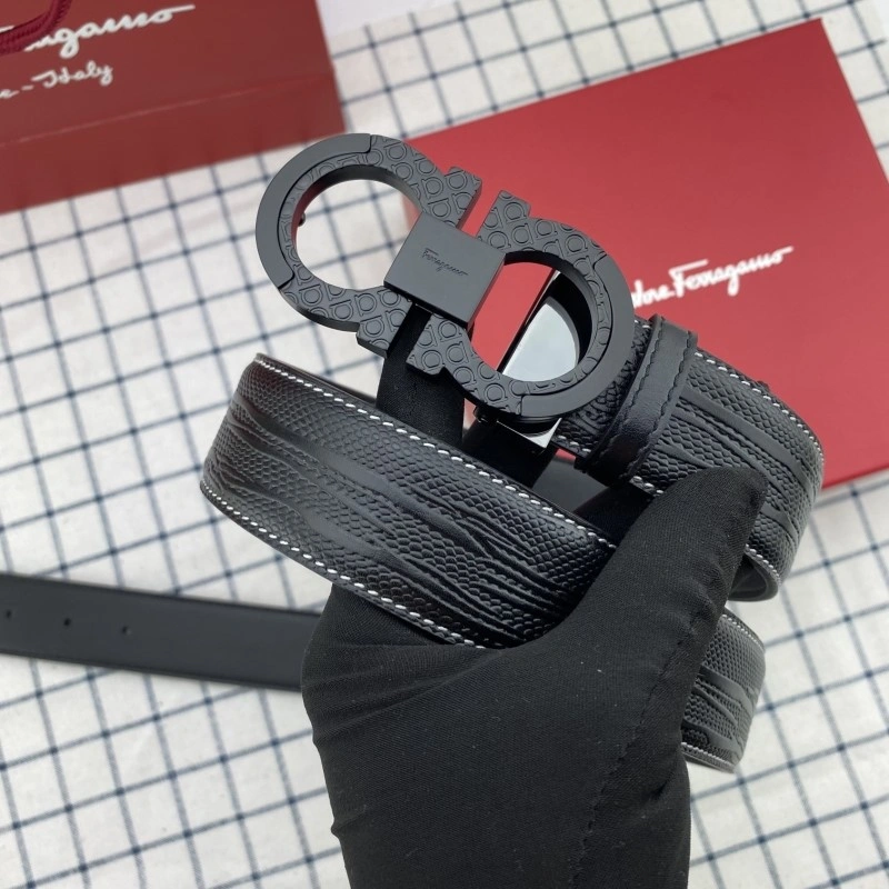 Brand-authenticated Ferragamo Belts