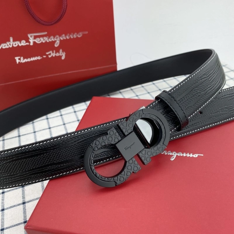 Brand-authenticated Ferragamo Belts