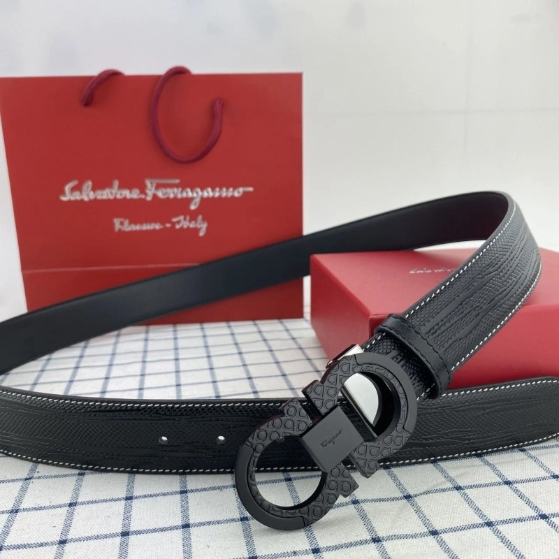 Brand-authenticated Ferragamo Belts