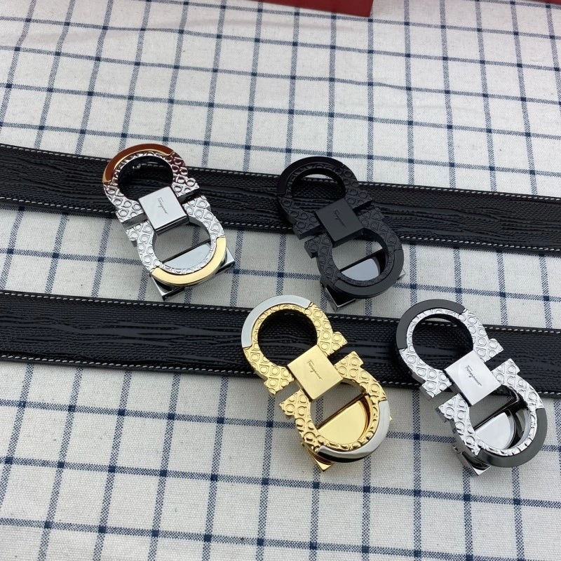Brand-authenticated Ferragamo Belts