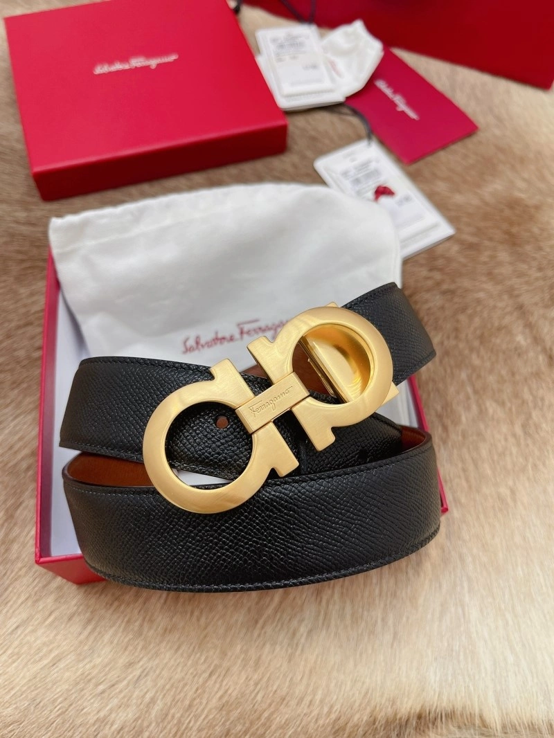Brand-authenticated Ferragamo Belts