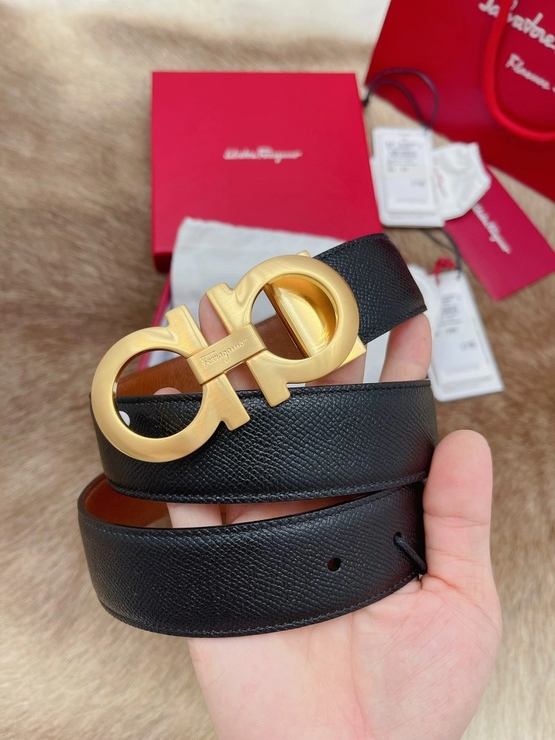 Brand-authenticated Ferragamo Belts