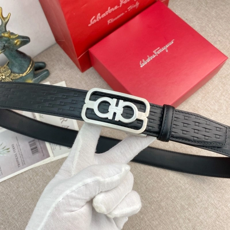 Brand-authenticated Ferragamo Belts