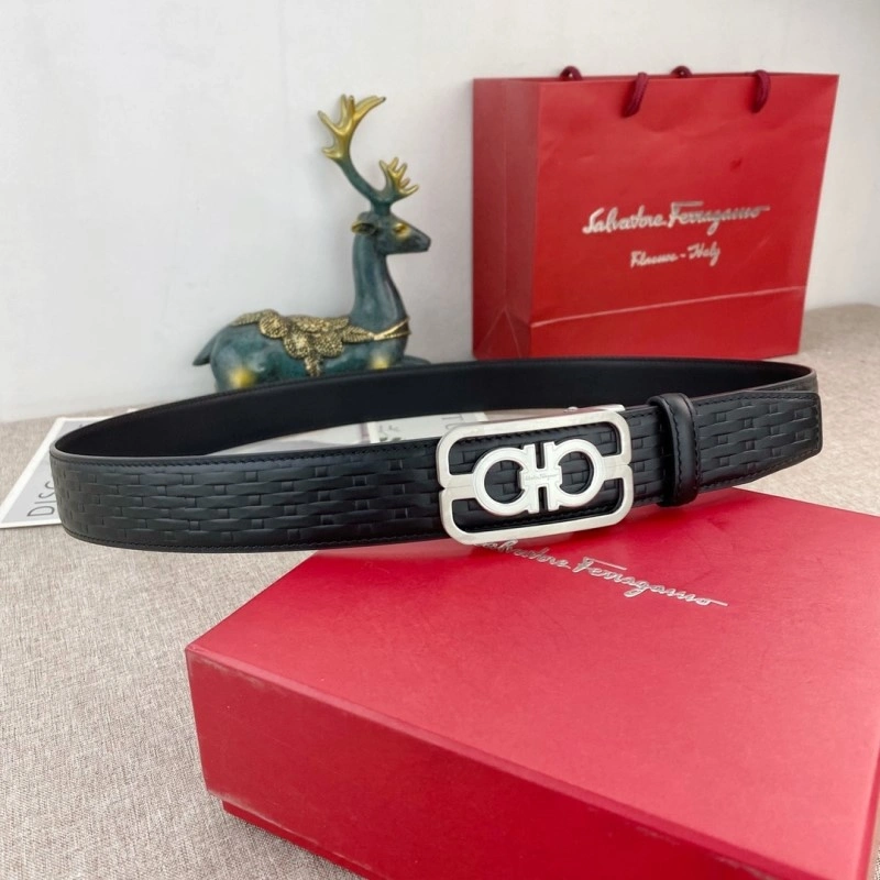 Brand-authenticated Ferragamo Belts
