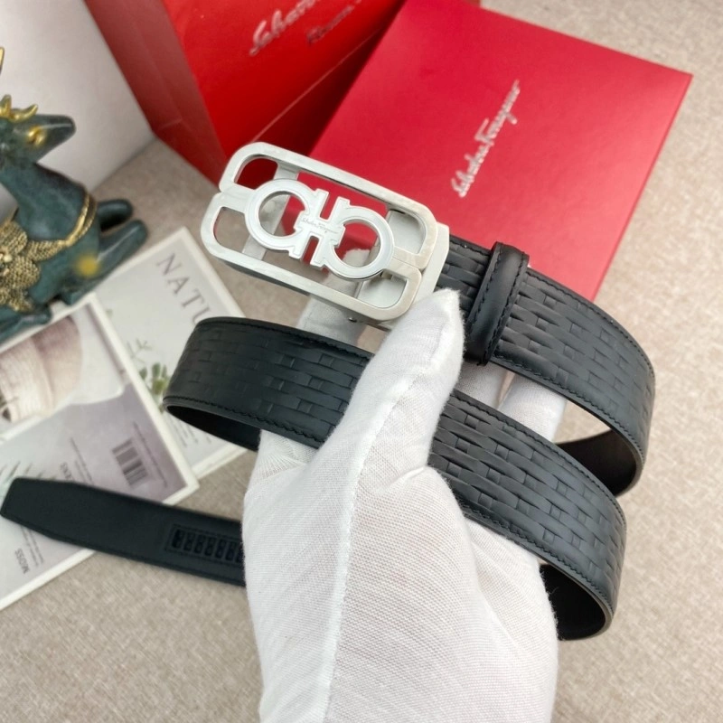 Brand-authenticated Ferragamo Belts
