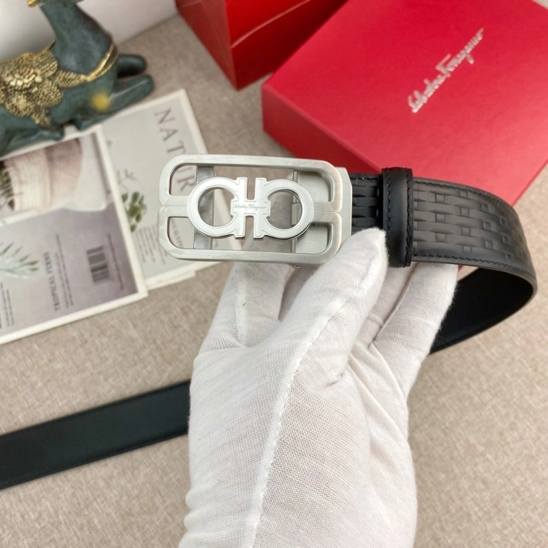 Brand-authenticated Ferragamo Belts